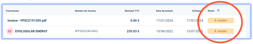 Comment valider une facture d’achat – Cegid Devis Factures / Gestion ...