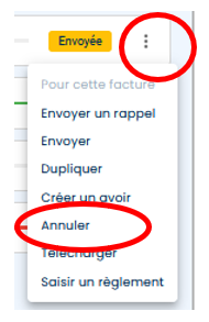 Comment supprimer/annuler/modifier une facture ? – Cegid Devis Factures / Gestion Commerciale