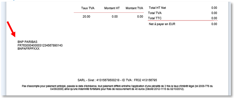 Comment insérer votre IBAN ou RIB sur les documents de vente – Cegid Devis Factures / Gestion ...